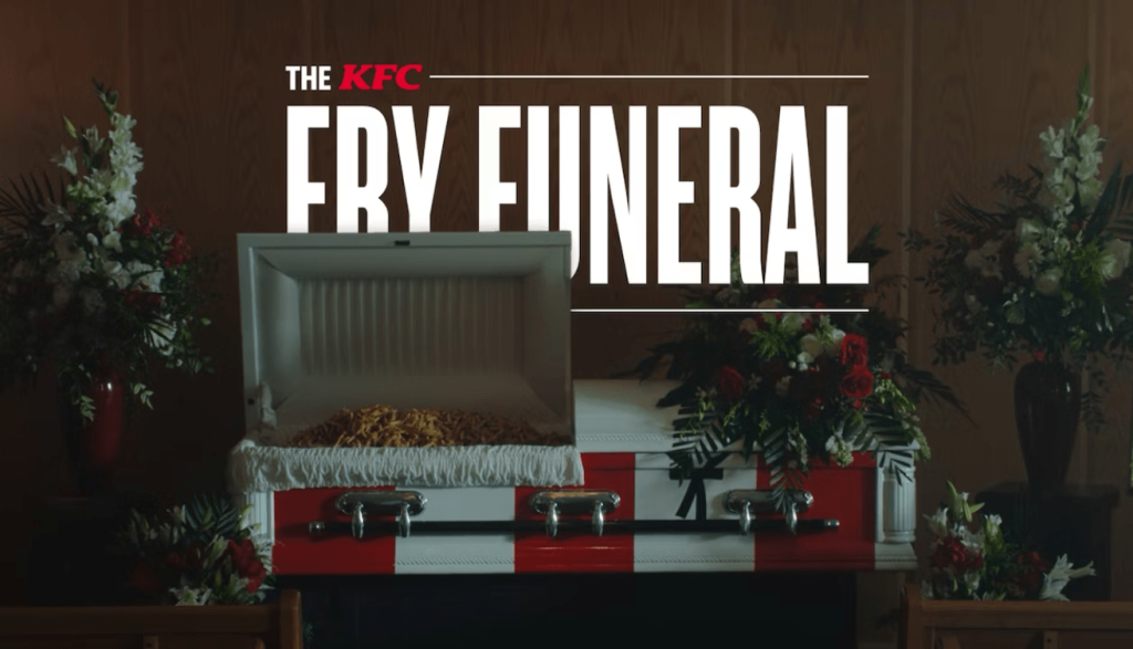 KFC Canada's Bold Farewell: A Tongue-in-Cheek 'Fry Funeral' Unveils ...