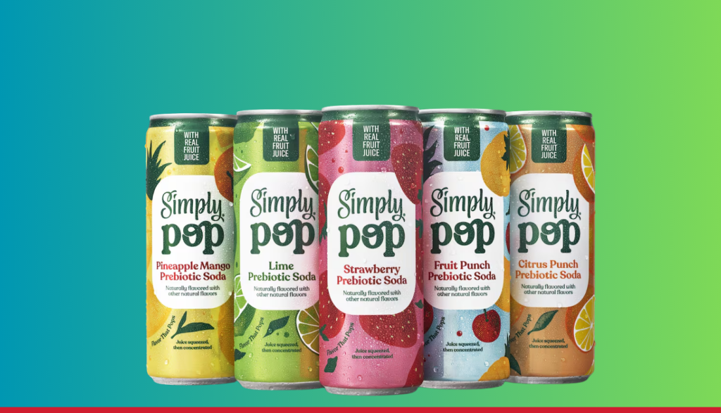 Coca-Cola Enters The Prebiotic Soda Market With Simply Pop | Markedium